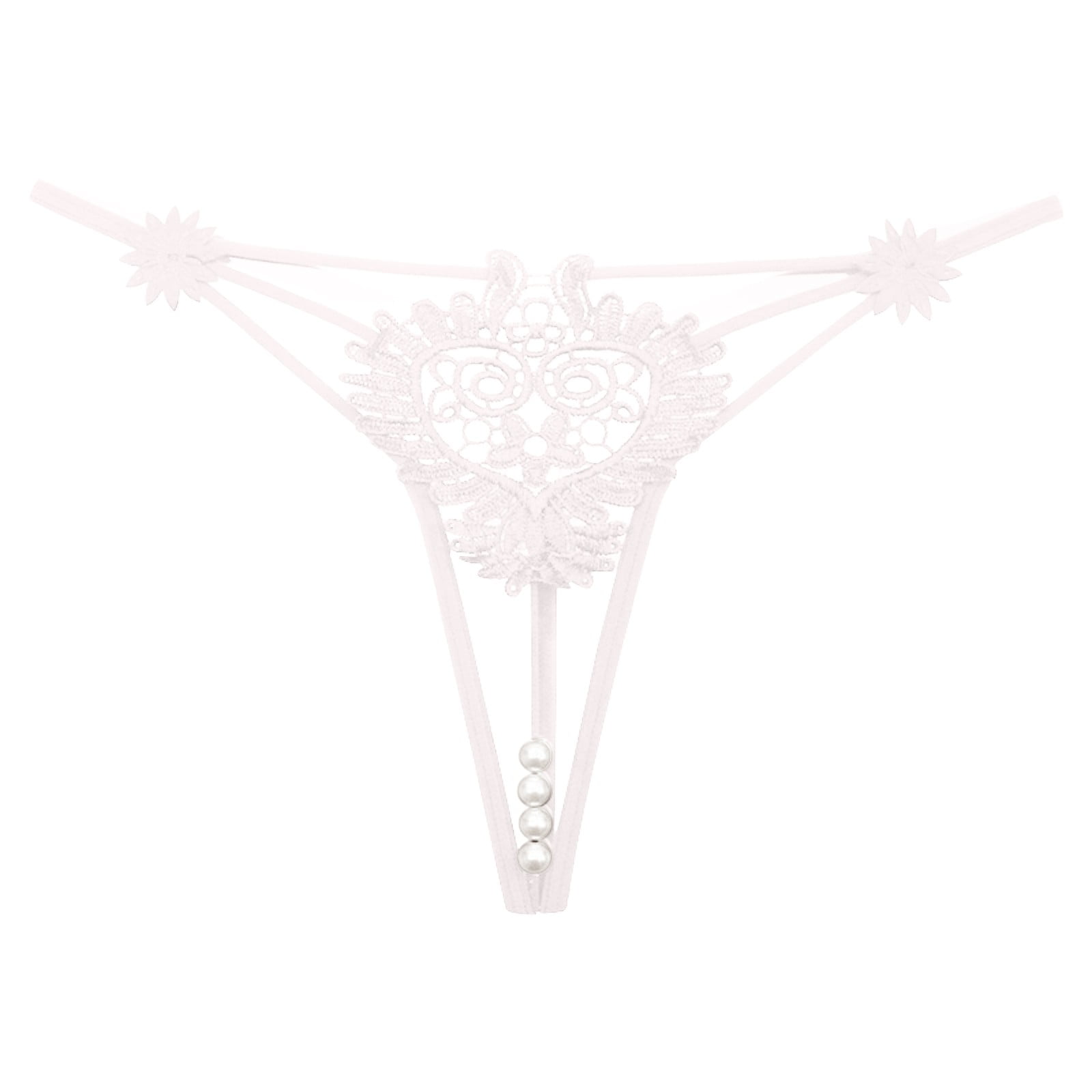 Rovga Underwear Women Embroidered Hollow Butterfly Low Waist Underpants ...