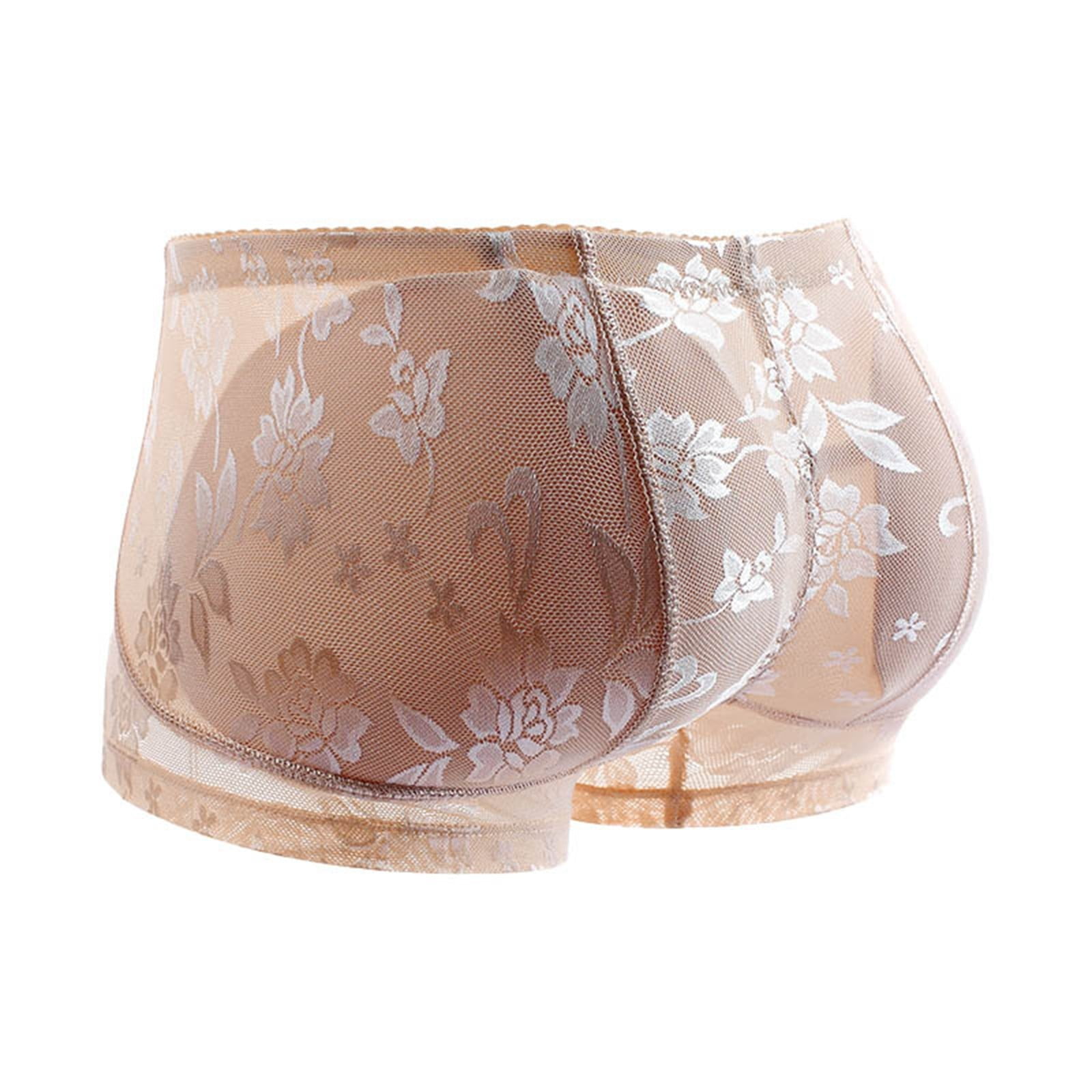 Rovga Underwear Women Lifting Lace Bottom Enhancer Panties Low Waist ...