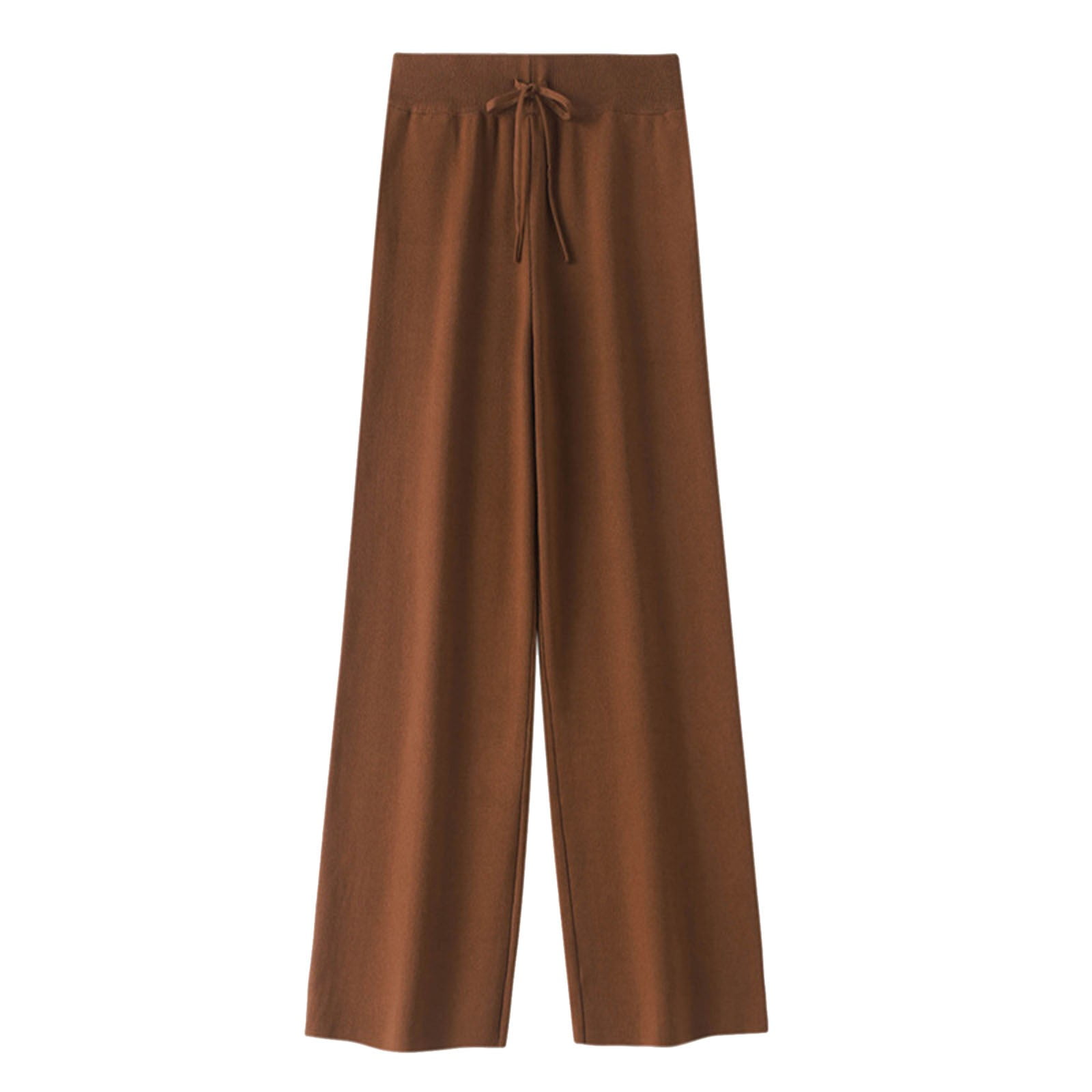 Rovga Women Pants Wide Leg Straight Leg Drapey Floor Sweeping Wool ...