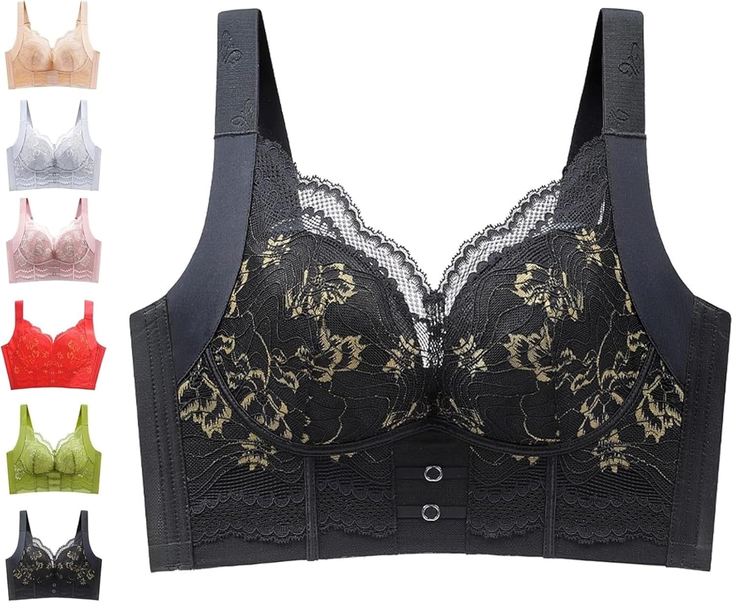 Rovibi Bra, Curveglow - Daily Comfort Elegant Bra with Powerful Lifting ...