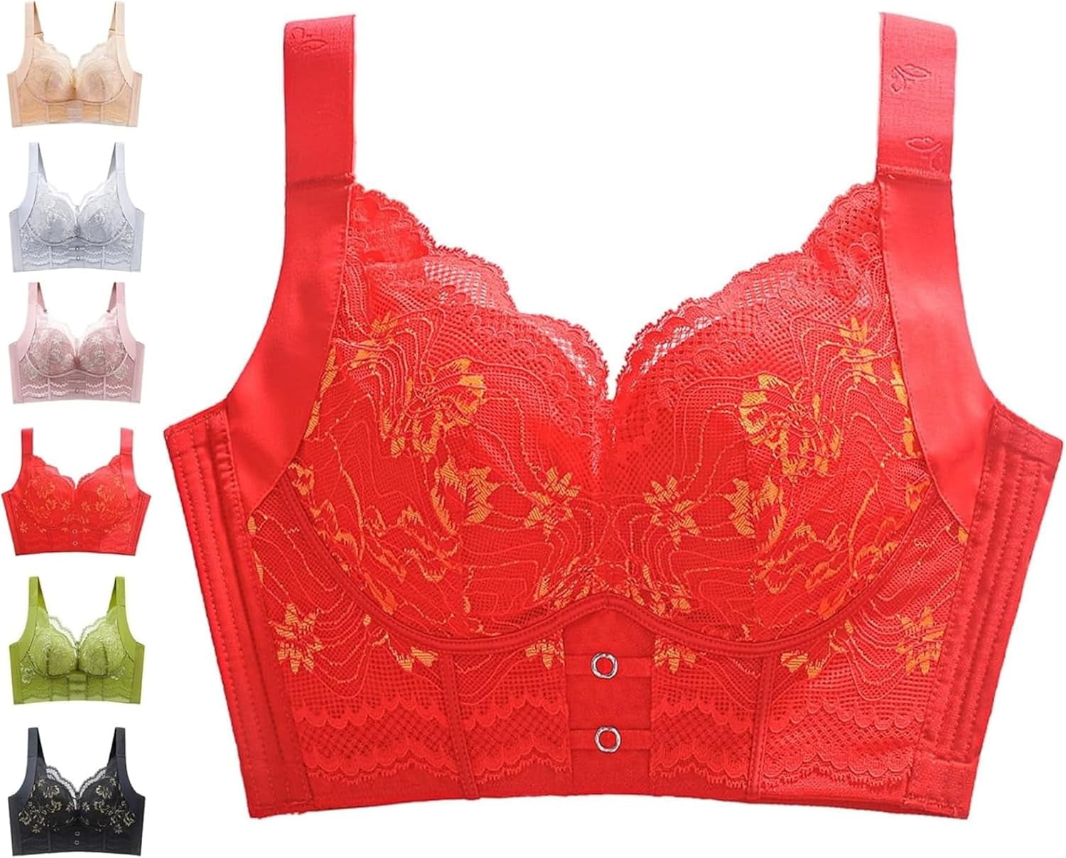 Rovibi Bra, Curveglow - Daily Comfort Elegant Bra with Powerful Lifting ...
