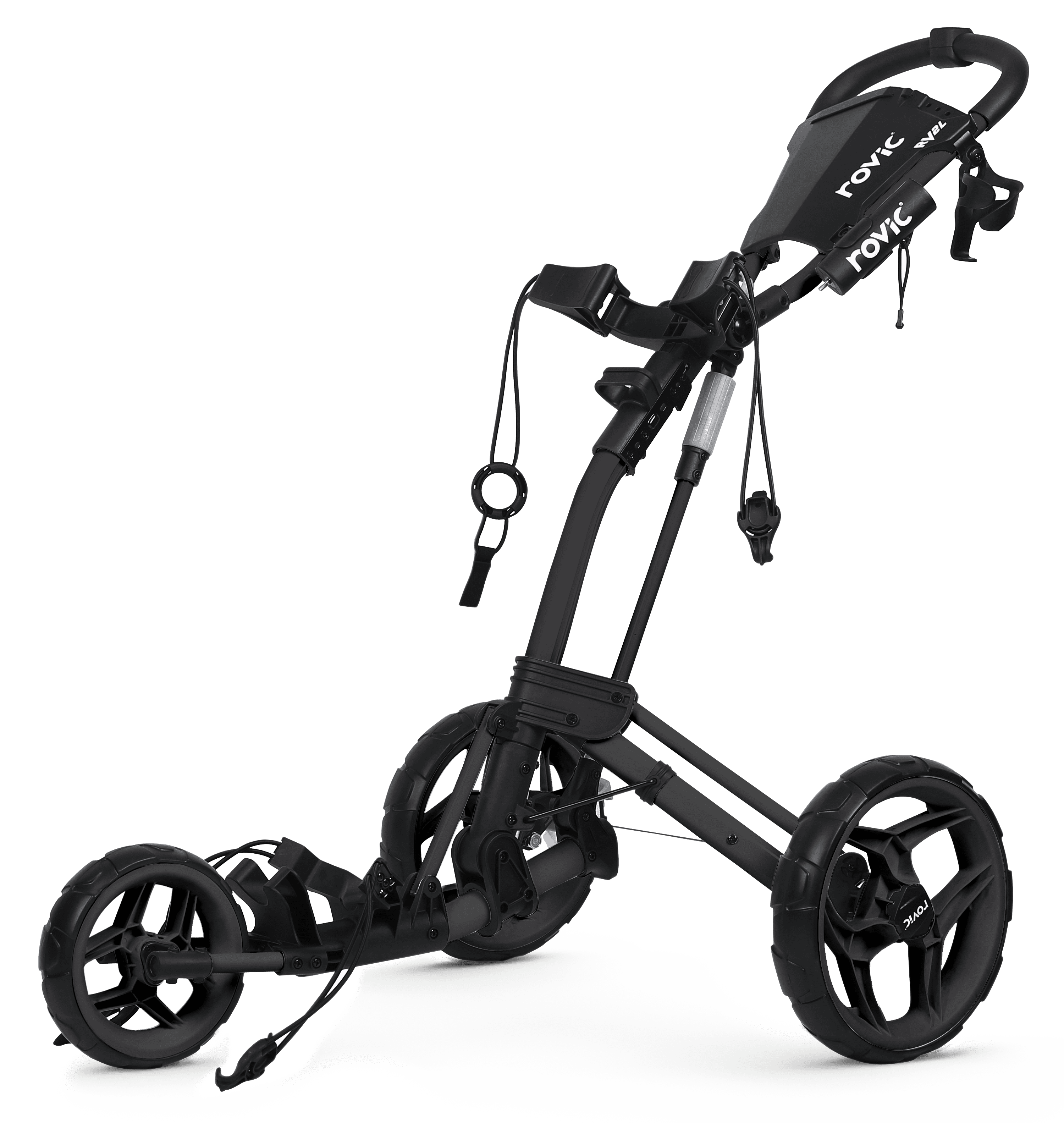 Rovic Model RV2L | 3-Wheel Golf Push Cart | Folding Collapsible Trolley ...