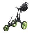 Rovic RV1D 2.0 3-Wheel Disc Golf Push Cart | Fits All Disc Golf ...