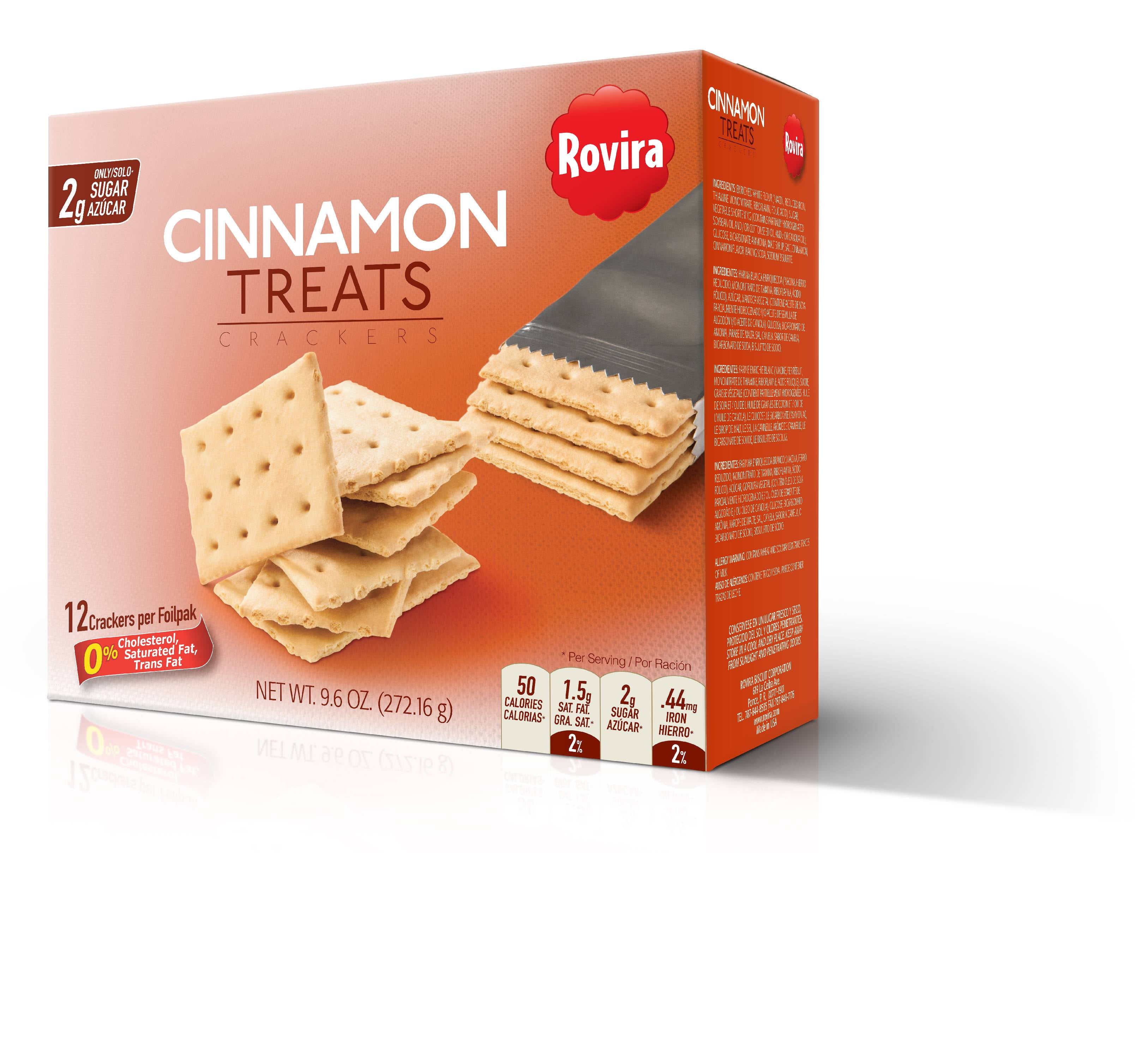 Rovira Cinnamon Treats Crackers, 9.6 Oz. - Walmart.com