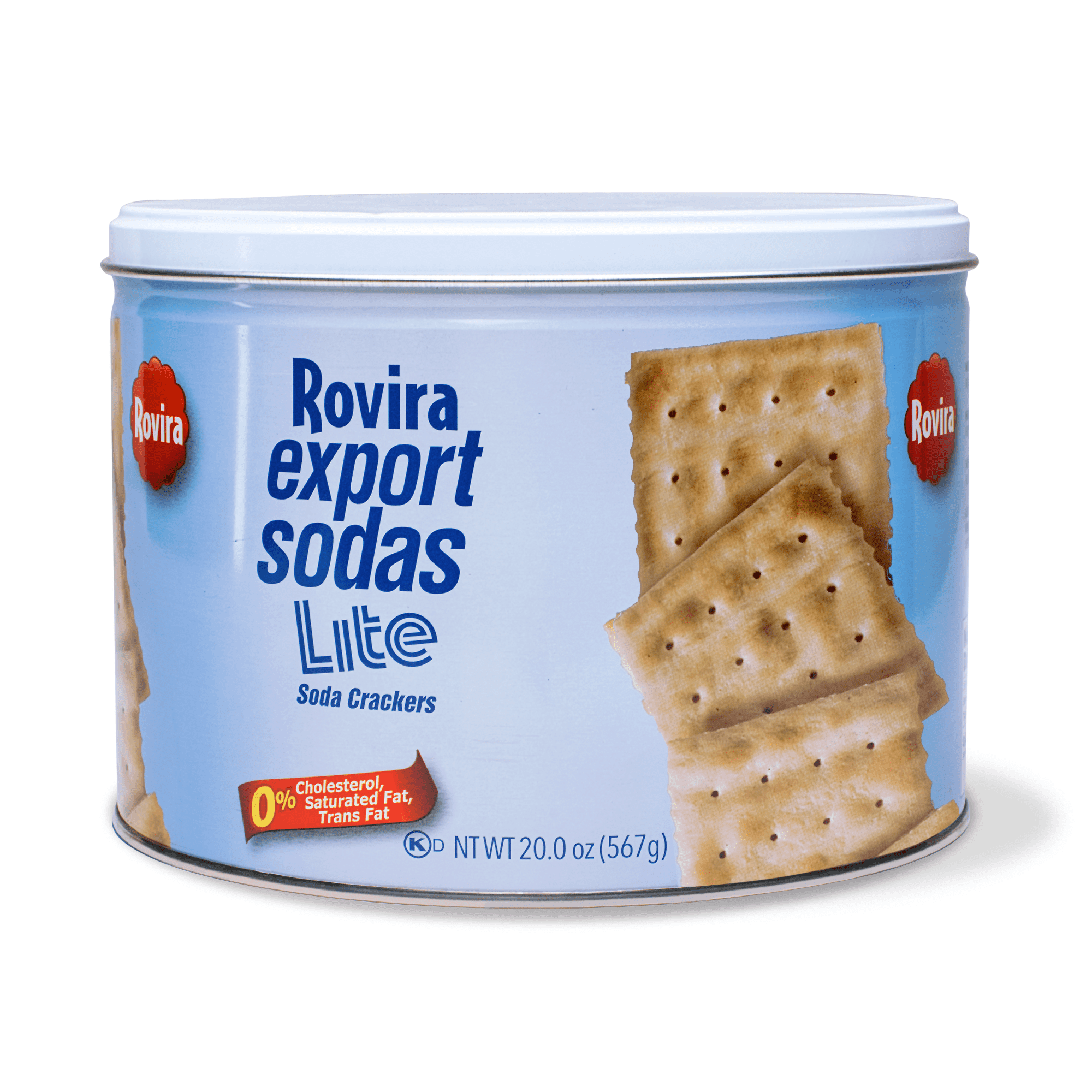 Rovira Export Sodas Lite Crackers, 20oz Tin for Breakrooms - Walmart ...