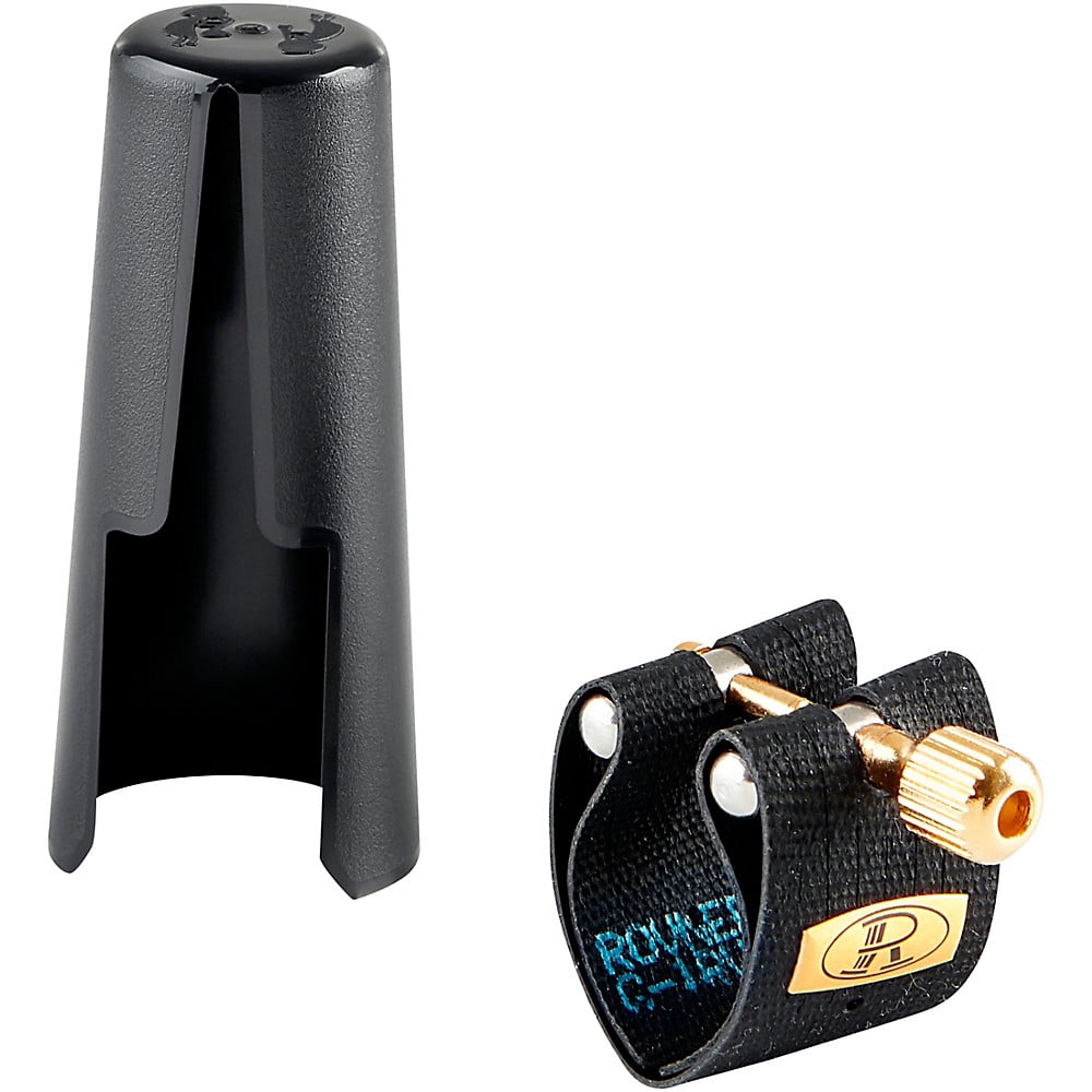 Rovner Mark III Soprano Saxophone Ligature and Cap C1RVS - Most Rubber ...