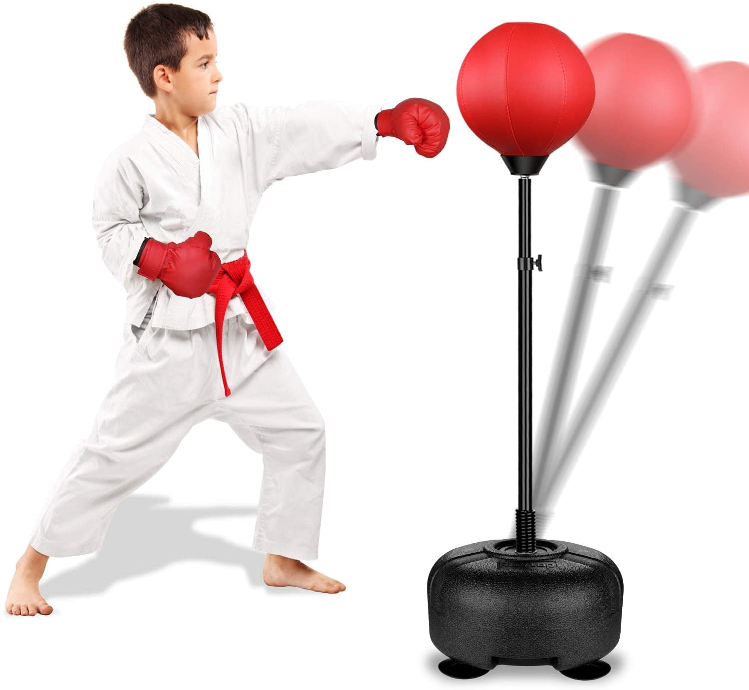 Rovtop Kids Punching Bag for Kids - Boxing Set with Thicker PVC ...