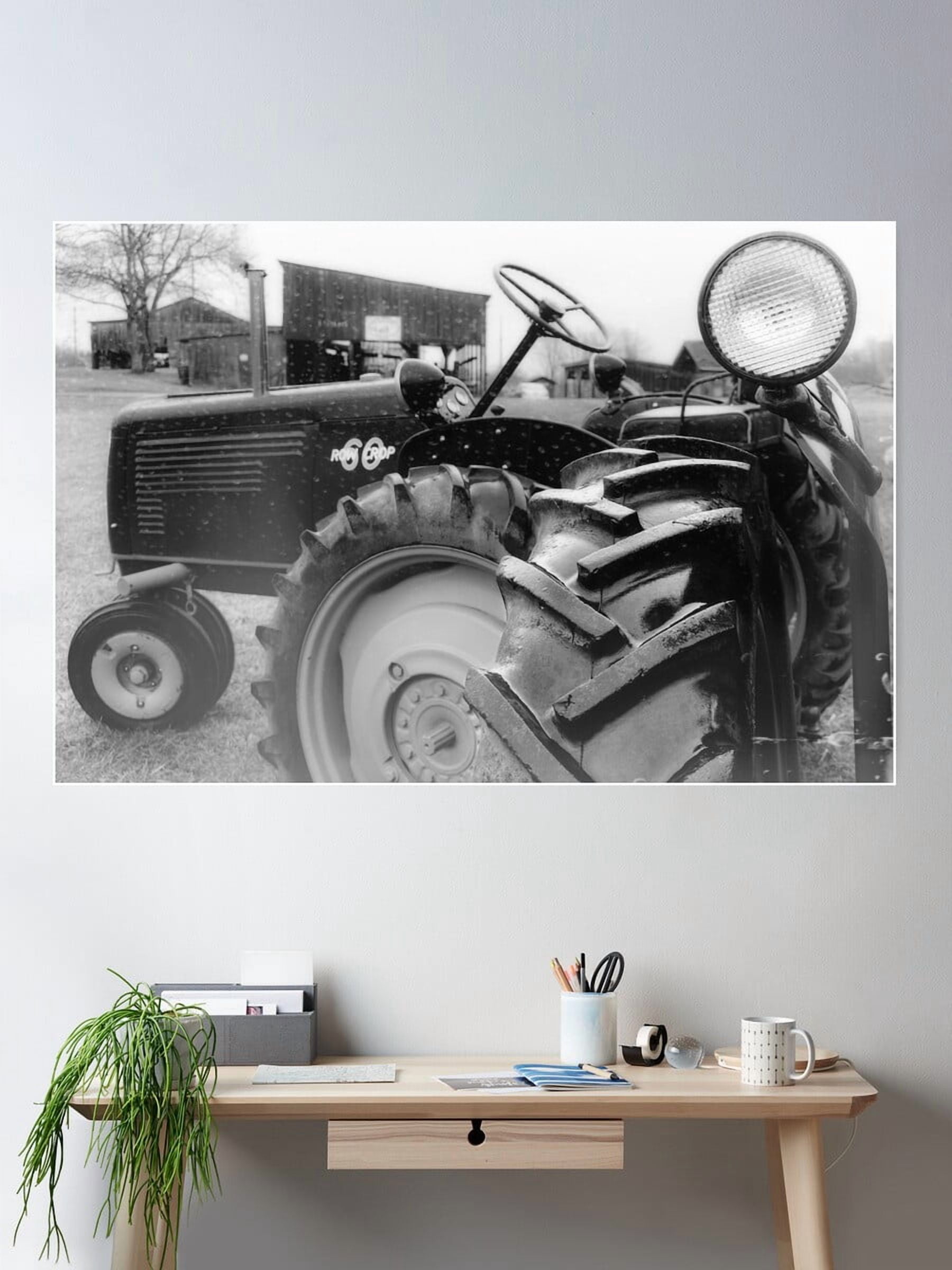Row Crops In The Rain Poster Wall Art Modern Wall Decor Wall Art Home ...