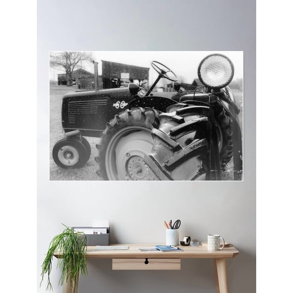 Row Crops In The Rain Poster Wall Art Modern Wall Decor Wall Art Home ...