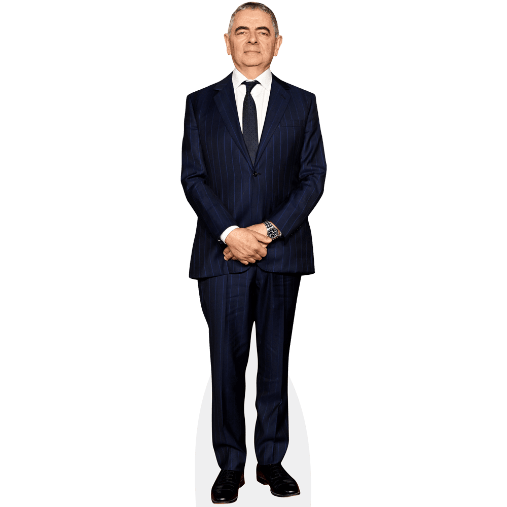 Rowan Atkinson (Blue Suit) Life Size Cutout. Standee. - Walmart.com