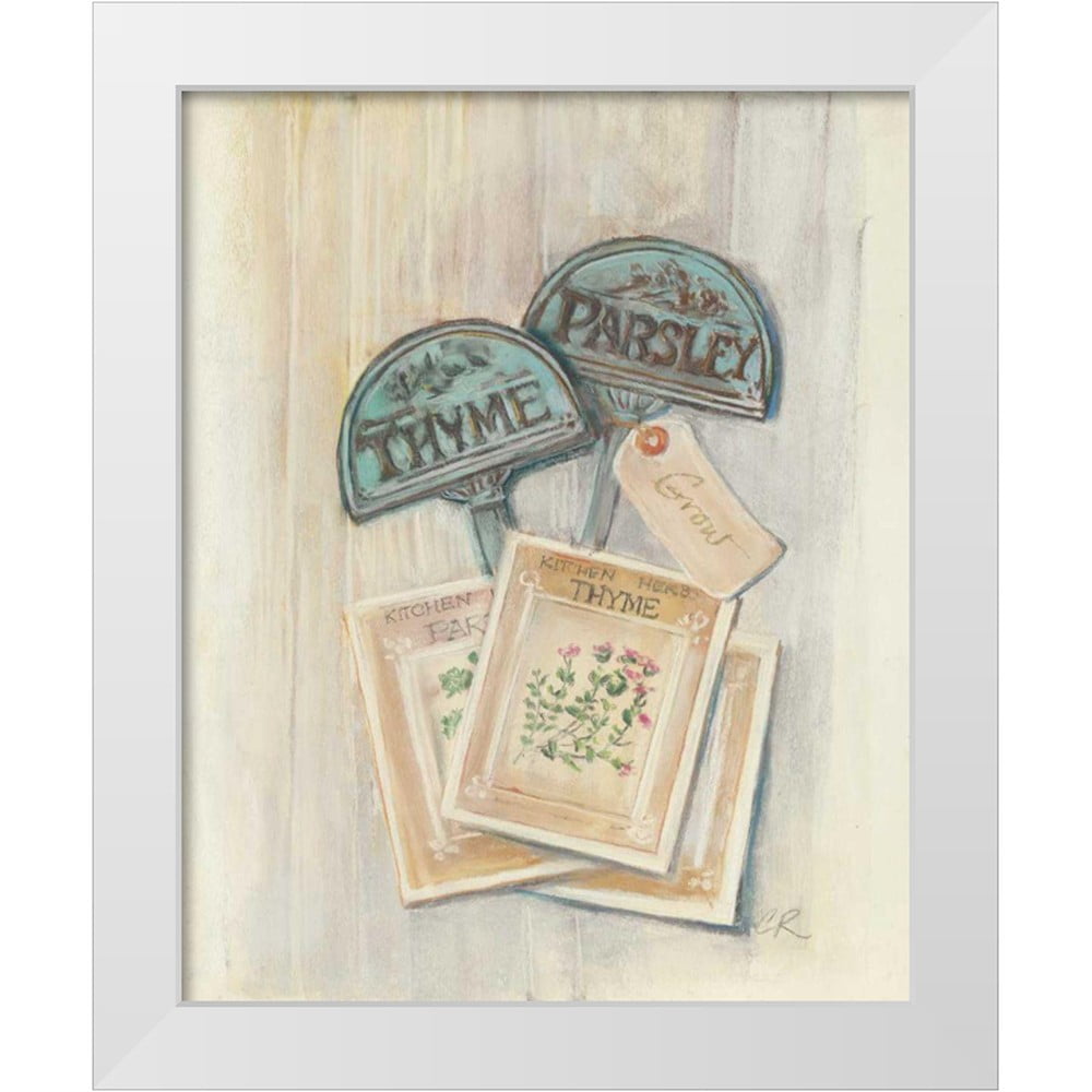 Rowan, Carol 12x14 White Modern Wood Framed Museum Art Print Titled ...