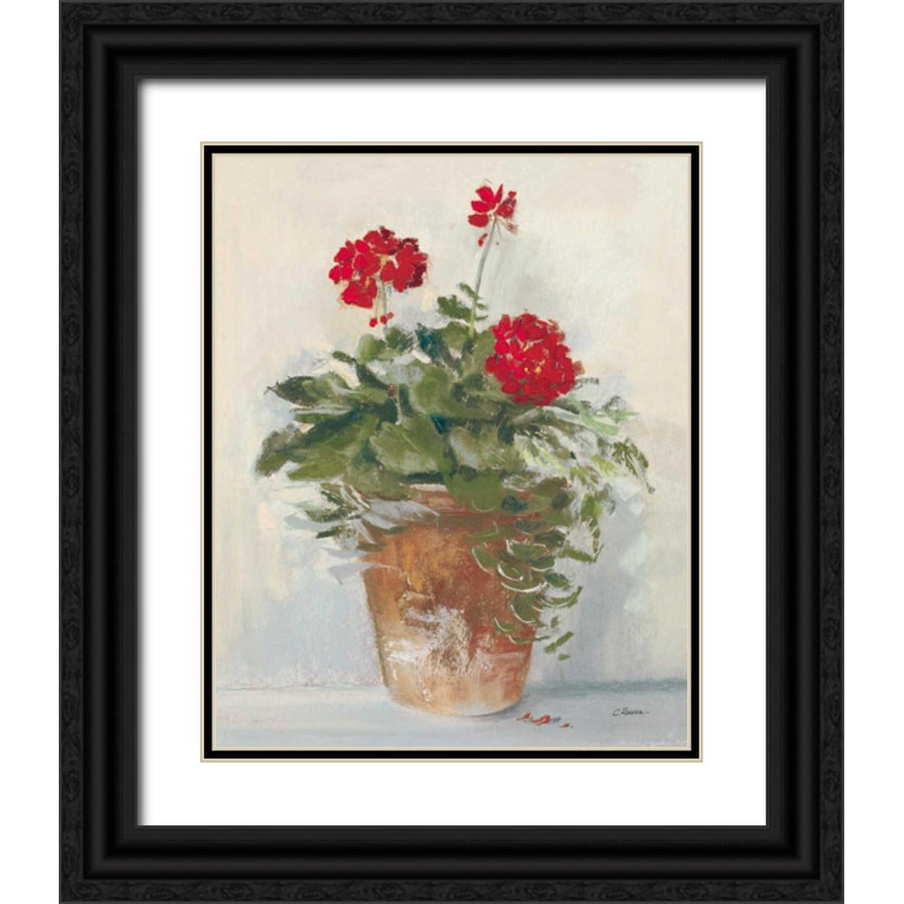 Rowan, Carol 15x18 Black Ornate Wood Framed with Double Matting Museum ...