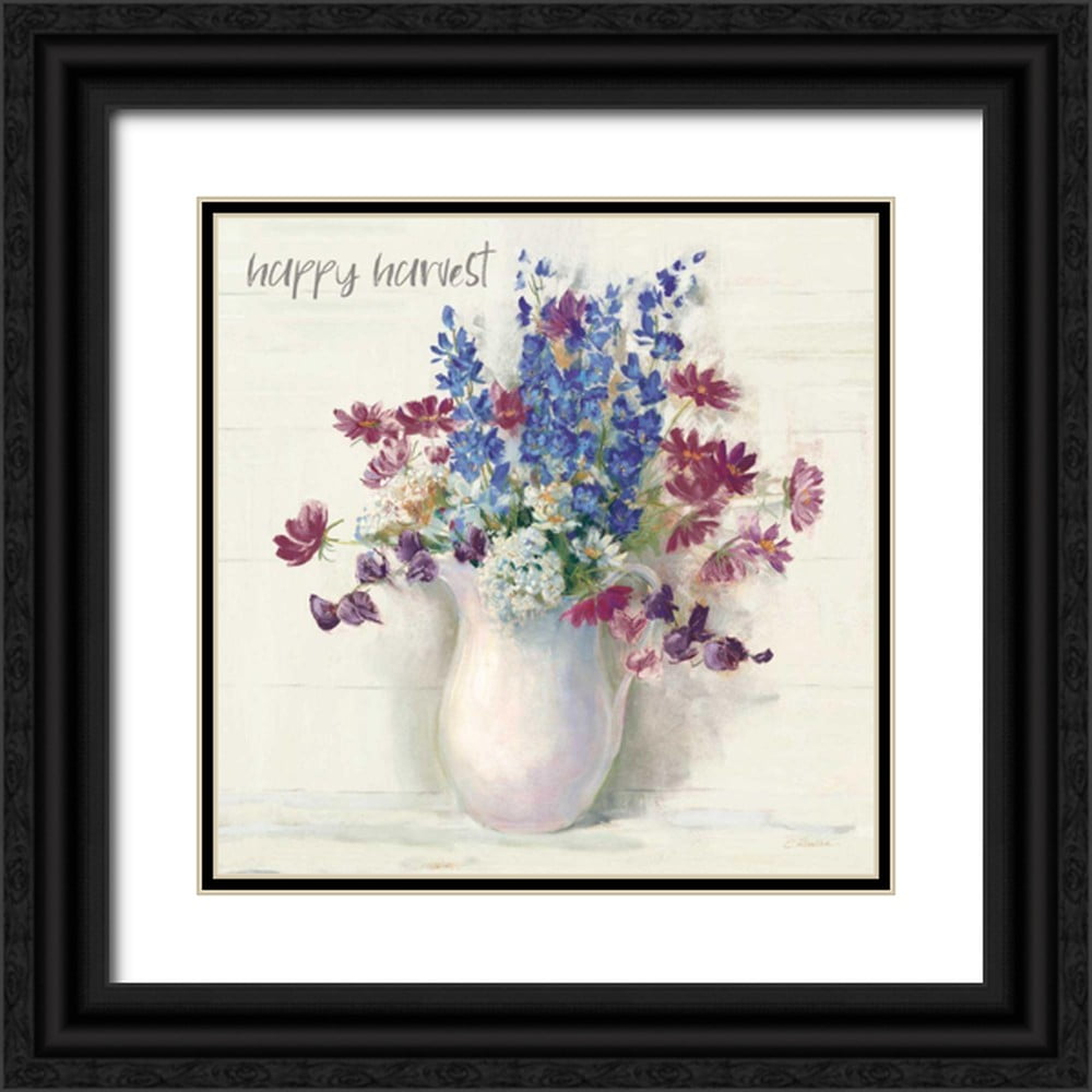 Rowan, Carol 26x26 Black Ornate Wood Framed with Double Matting Museum Art Print Titled ...