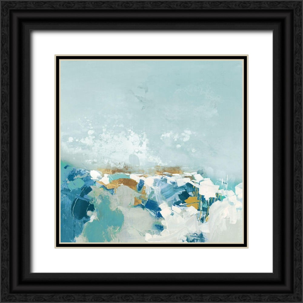 Rowan, Grace 20x20 Black Ornate Wood Framed with Double Matting Museum ...