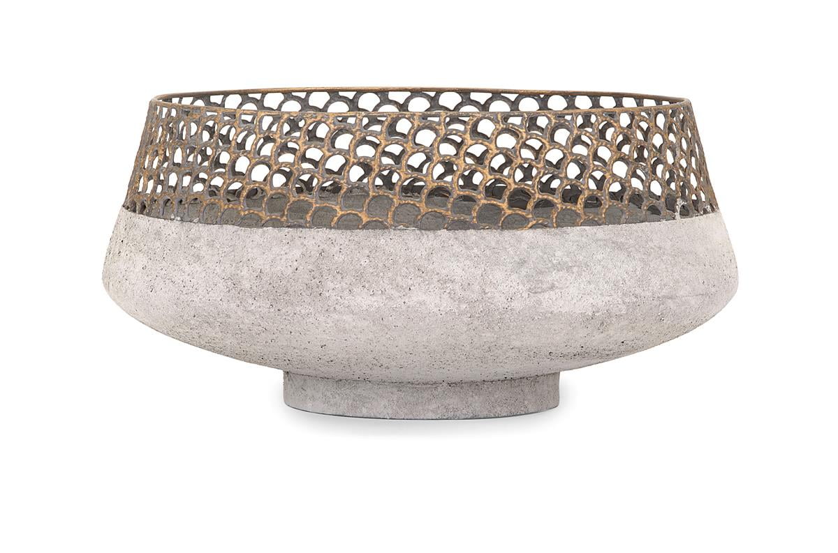 Rowan Metal Bowl - Walmart.com