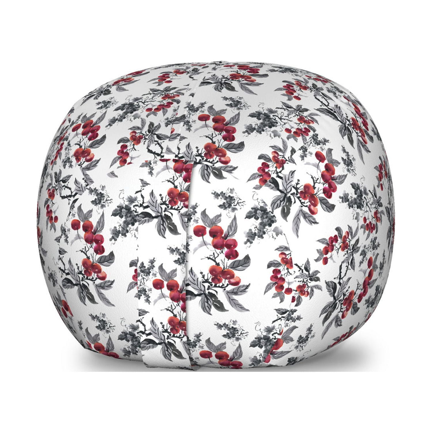 Rowan Storage Toy Bag Chair, Abstract Modern Garden Theme with Rowan ...