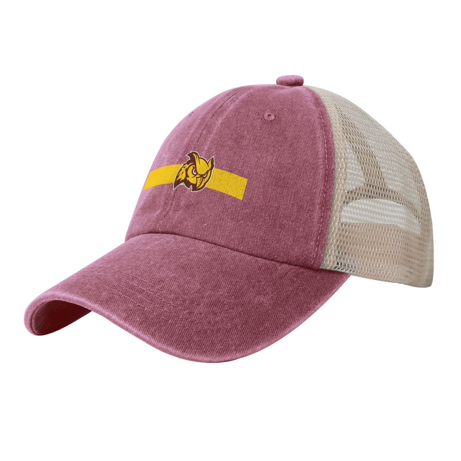 Rowan University Cowboy Vintage Mesh Baseball Cap - Trucker Hat With ...