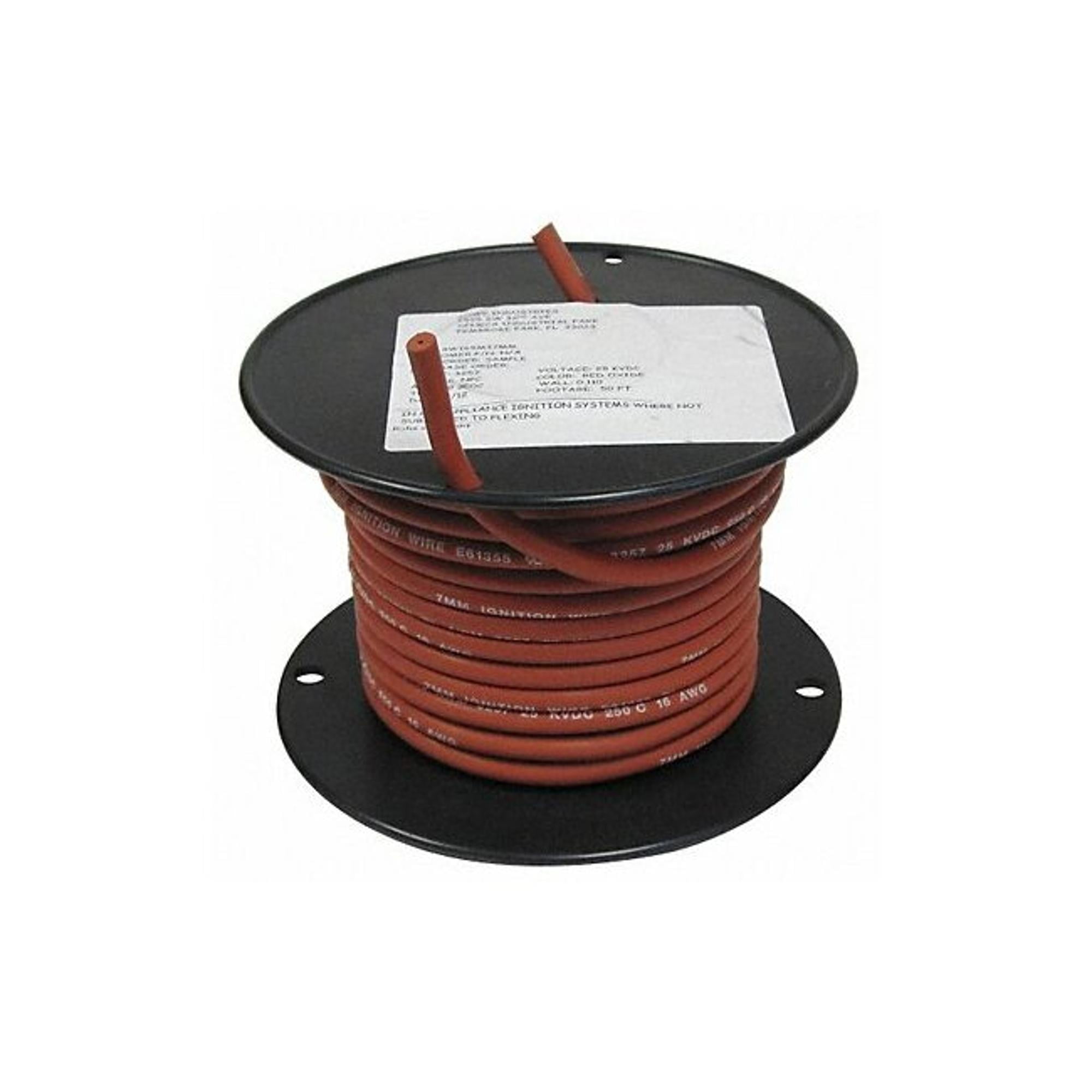 Rowe Ignition Wire,18AWG,50ft,Red SW185M3050 - Walmart.com