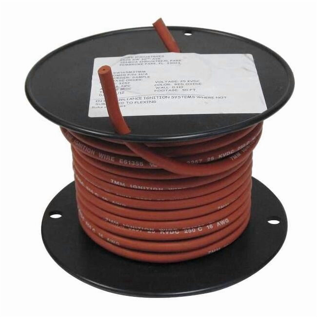 Rowe Ignition Wire,18AWG,50ft,Red SW185M3050 - Walmart.com