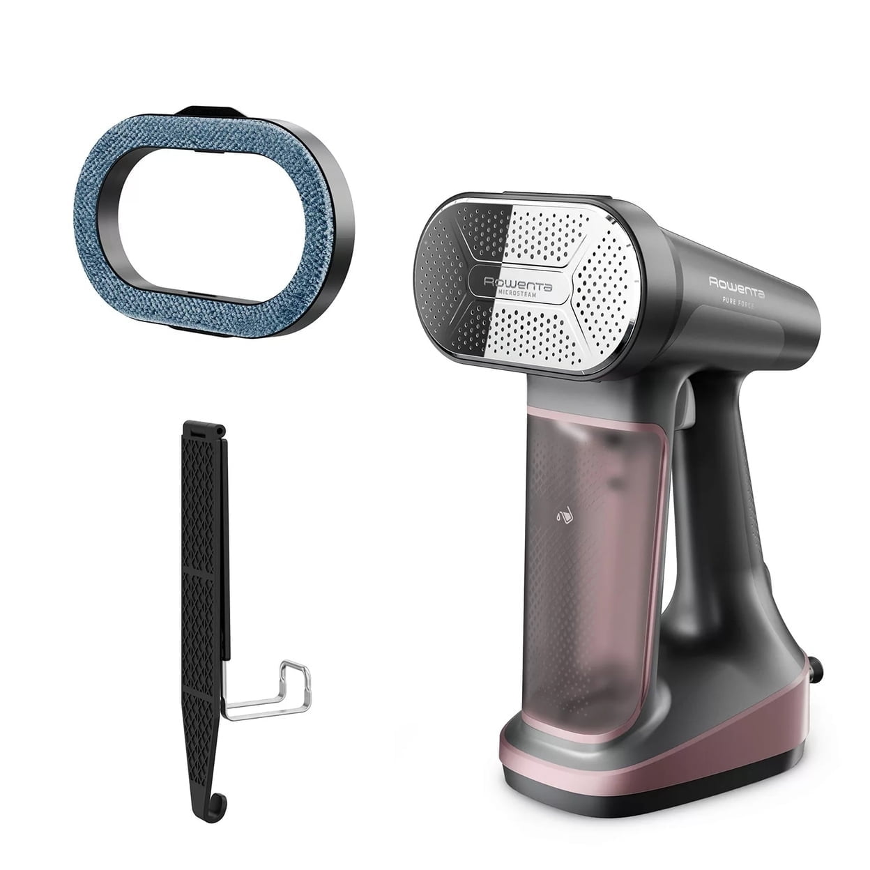 Rowenta Pure Force 3-in-1 Steamer Iron with Reversible Pad System ...