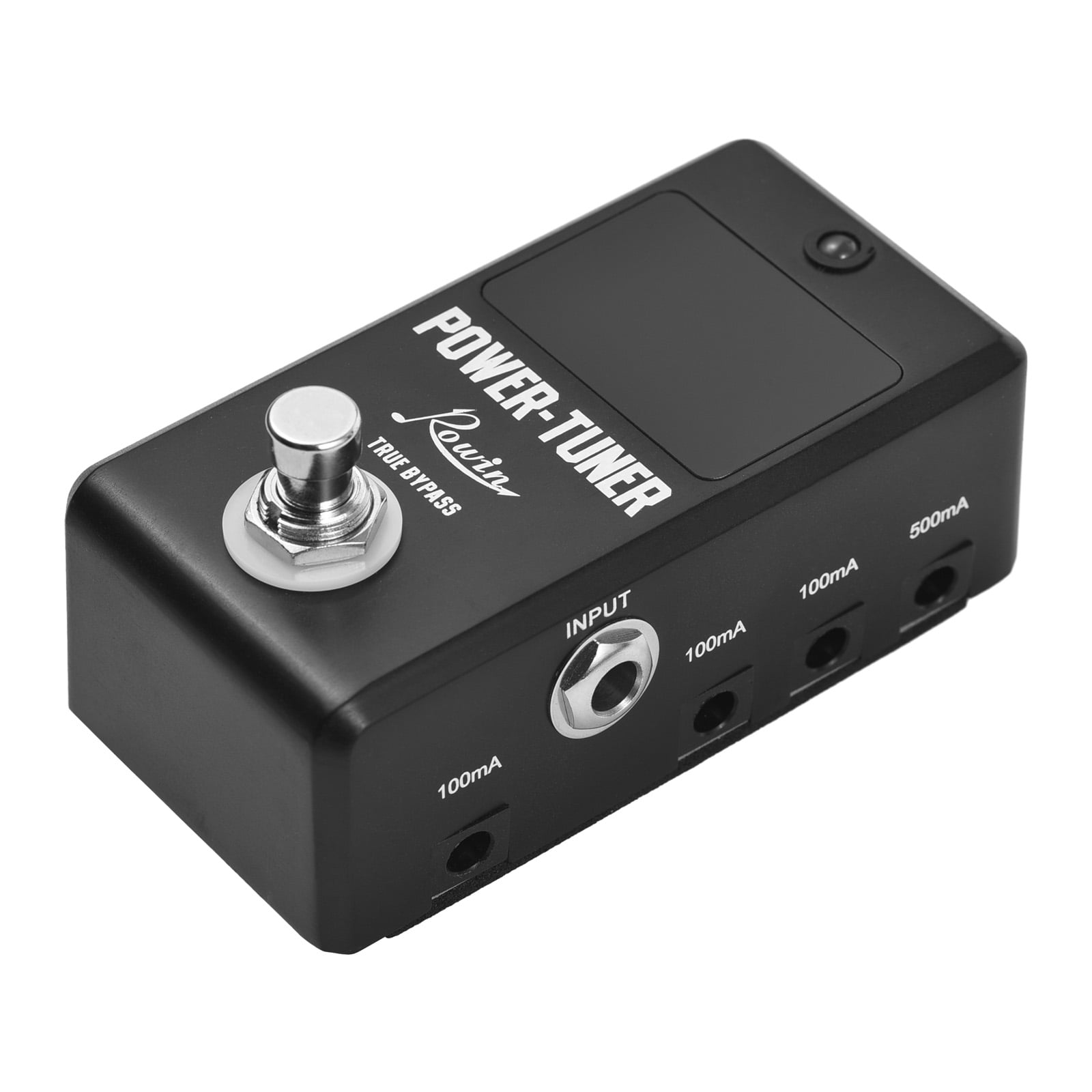 Rowin Tuner Pedal True Bypass LED Indicator Light 12Hz-4186Hz Electric ...