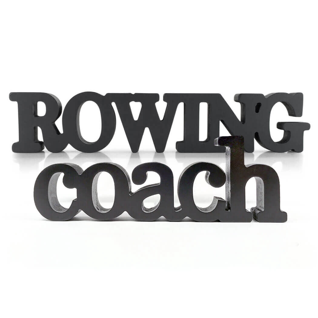 Rowing Coach Wood Words | Crew Sign & Decor - Walmart.com
