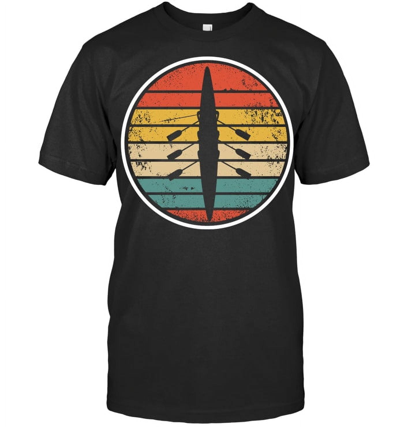 Rowing Crew Boat Rower Row Team Pullover Crew T Shirt - Walmart.com