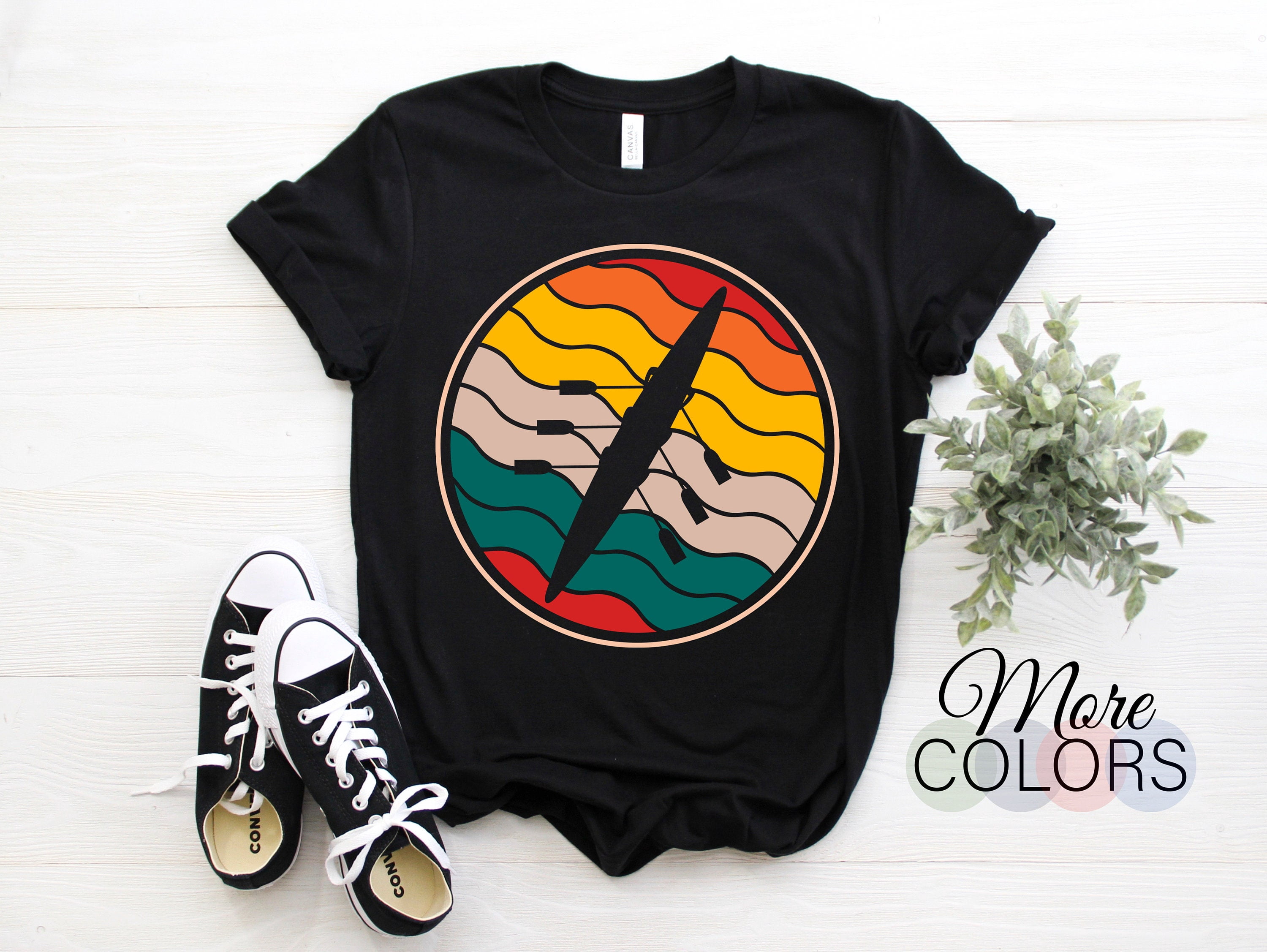 Rowing Crew T-Shirt Tee Vintage, Retro Design For Rowing Watersports ...