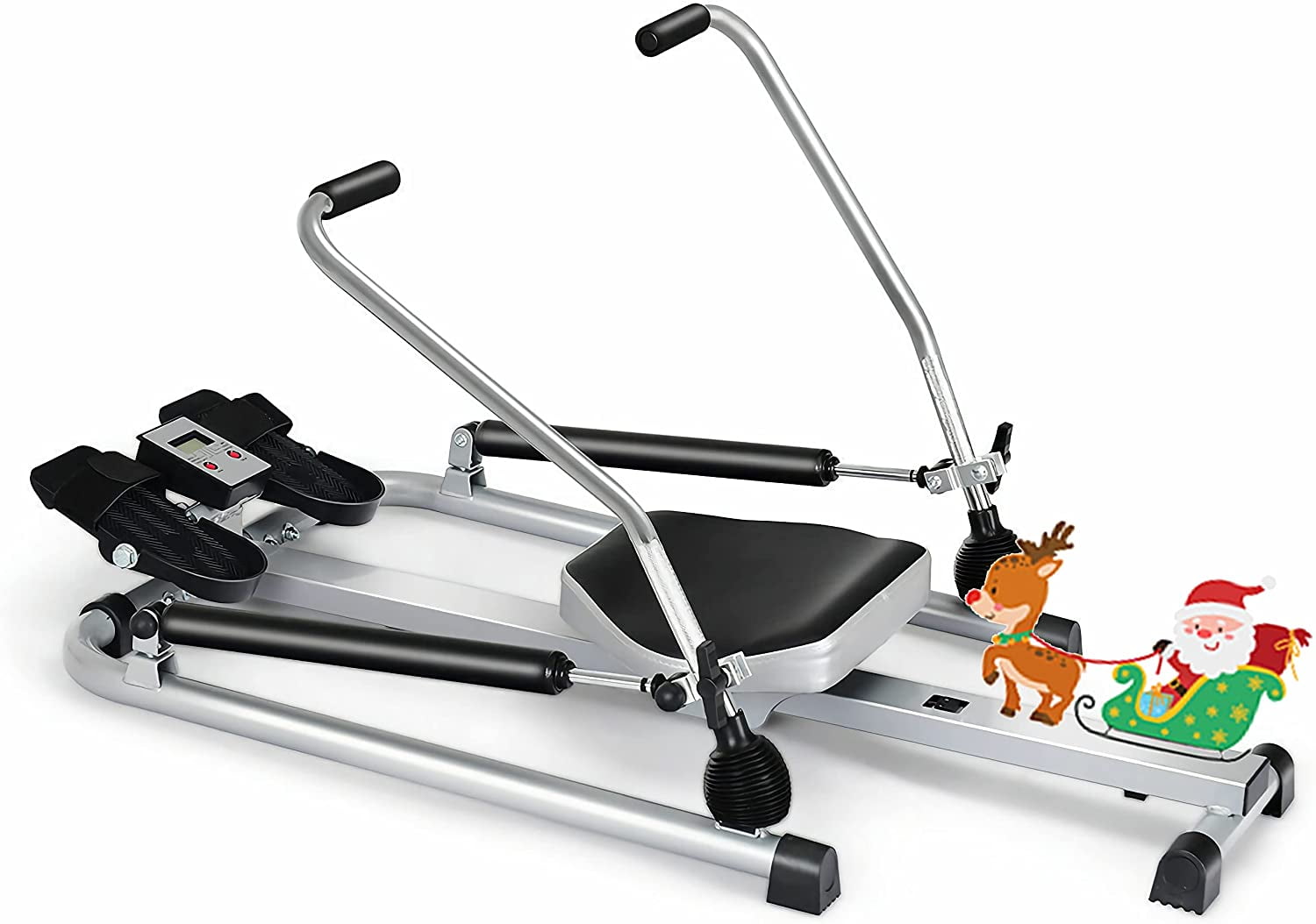 Rowing Machines for Home Use SPORFIT Compact Portable Folding Rower ...