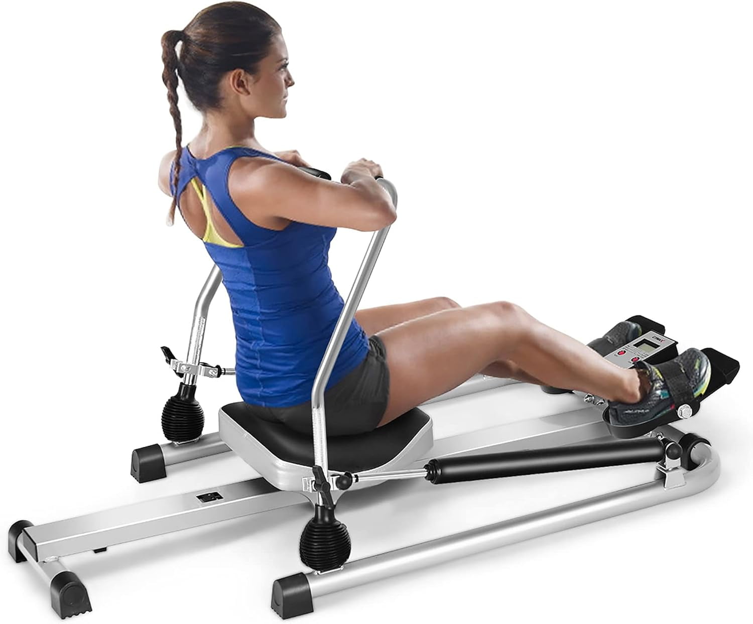 Rowing Machines for Home Use SPORFIT Compact Portable Folding Rower ...