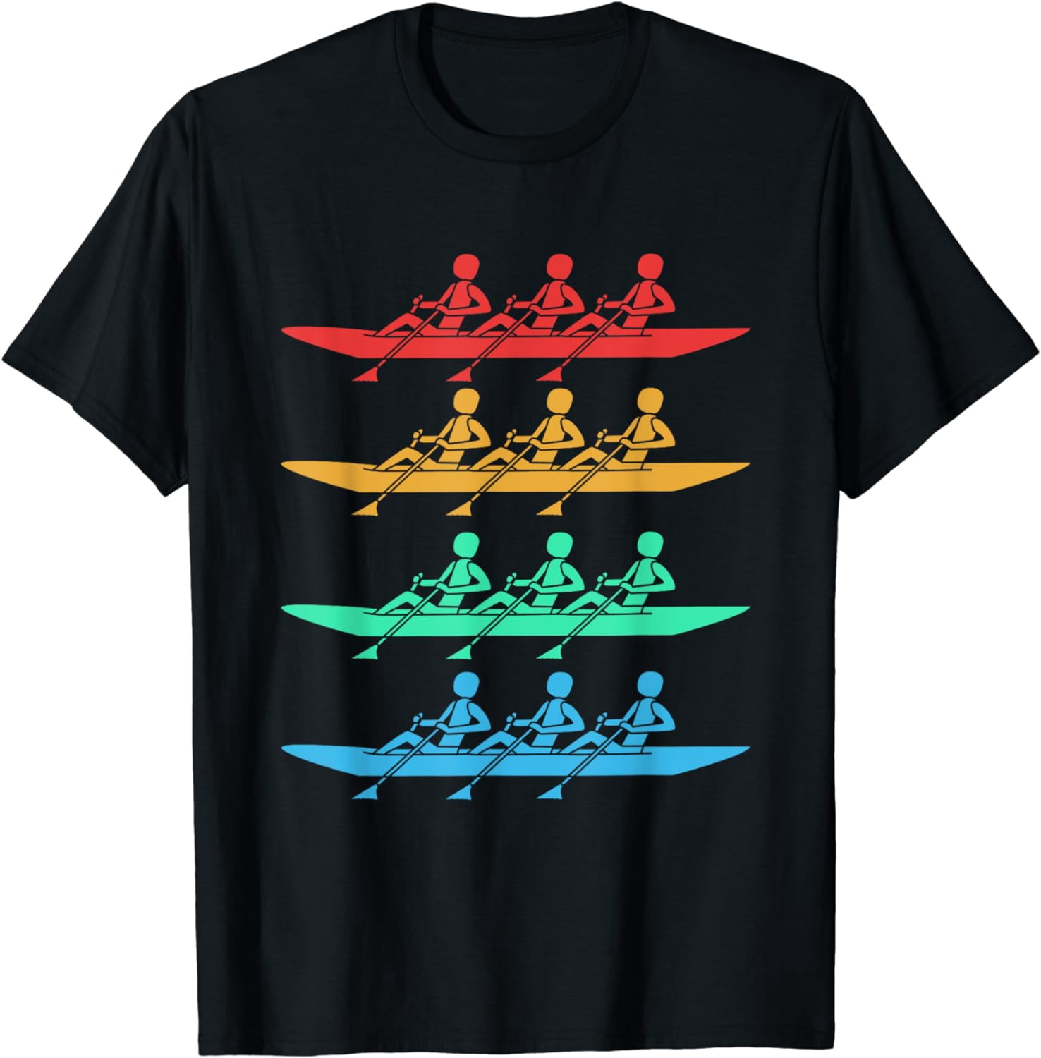 Rowing Retro Style For Rower T-Shirt - Walmart.com