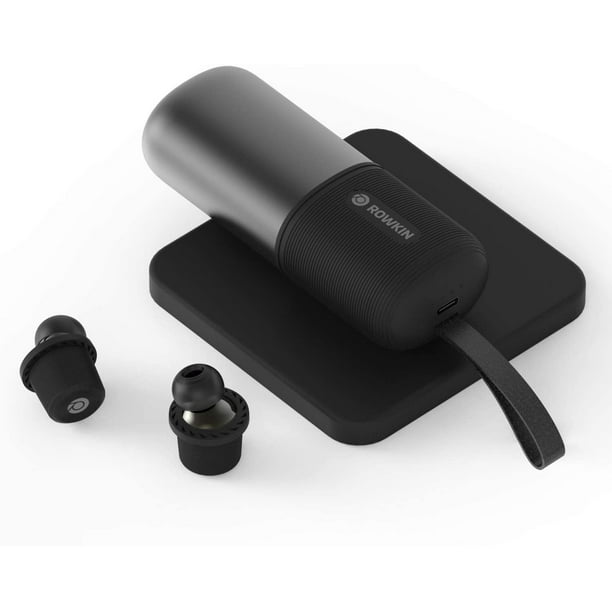 Rowkin Ascent Charge+ True Wireless Earbuds: 50+ Hours, Qi Charging ...