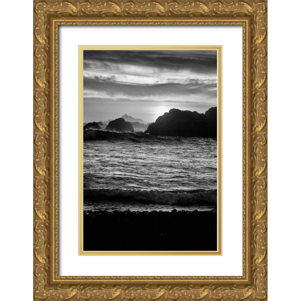 Rowland, Joseph 23x32 Gold Ornate Wood Framed with Double Matting ...