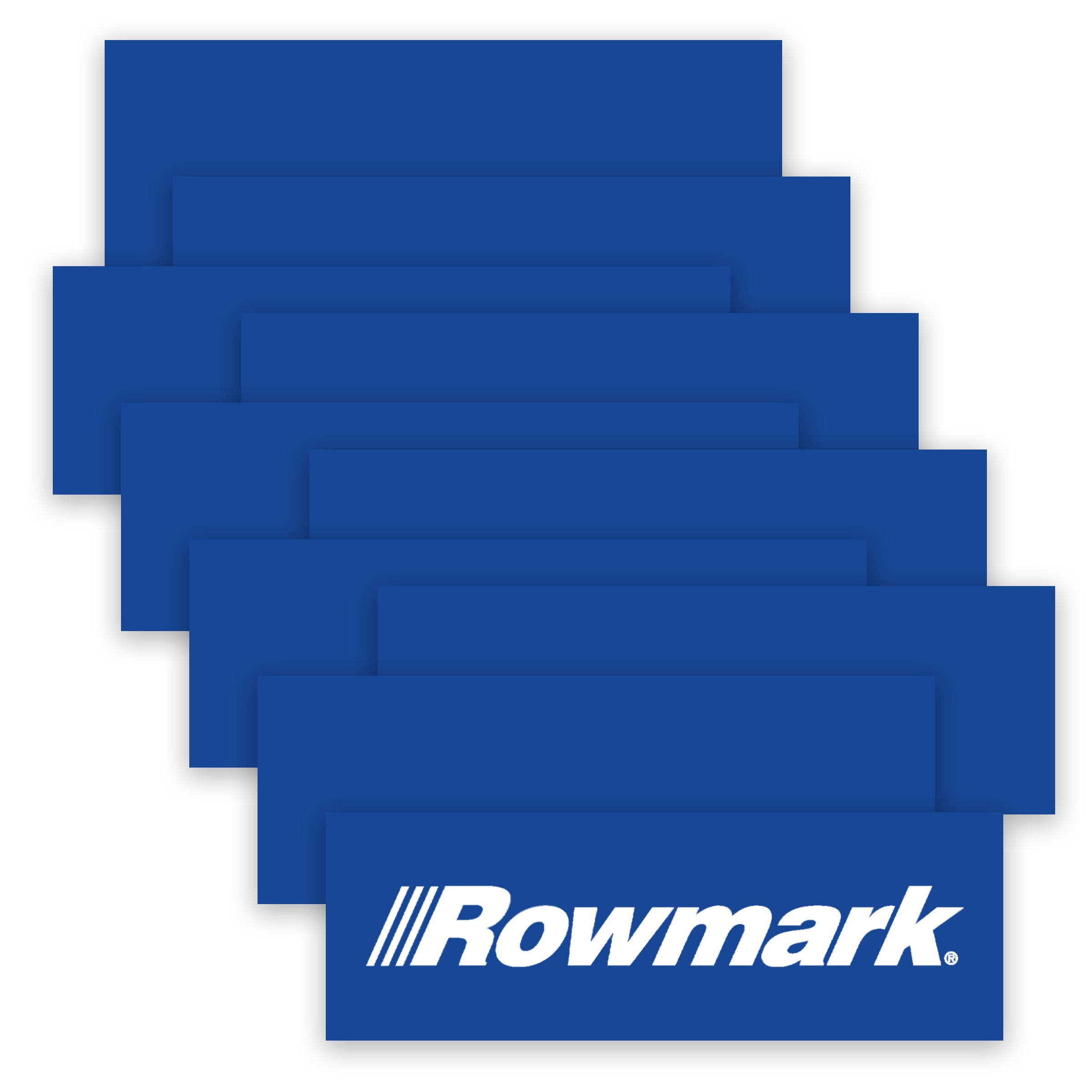 Rowmark Acrylic Name Plate Inserts, Two-Ply Desk & Wall Plates ...