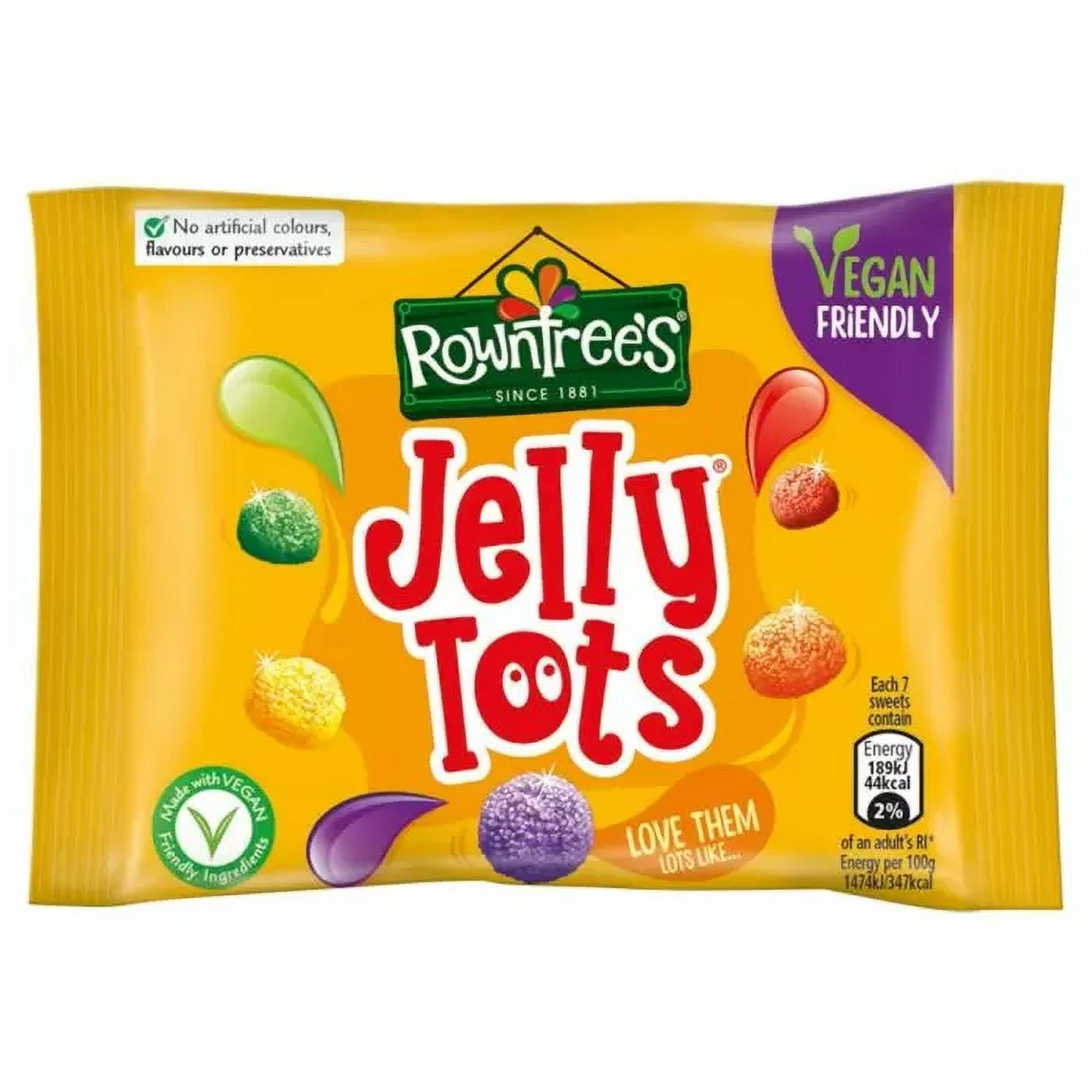 Rowntree's Jelly Tot Sweets 42g-8 PACK - Walmart.com