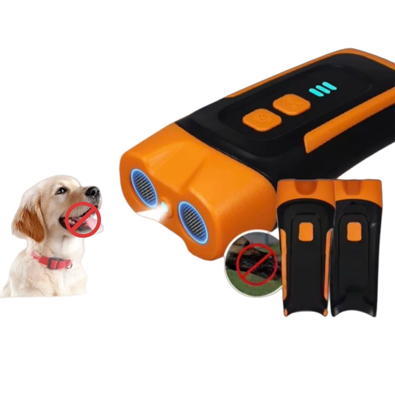 Rowyig Anti Barking Handheld Ultrasonic Dog Trainer Device,Barks No ...