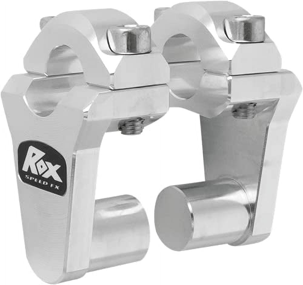 Rox Speed FX 2in. Pivoting Riser for 7/8in. Handlbar - Natural Aluminum ...