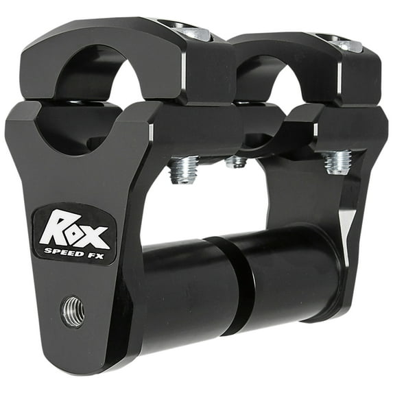 Rox Speed FX Extended Stem 2" Pivoting Bar Riser Black Anodized (1R ...