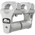 Rox Speed FX Extended Stem 2" Pivoting Bar Riser Matte Silver (1R ...