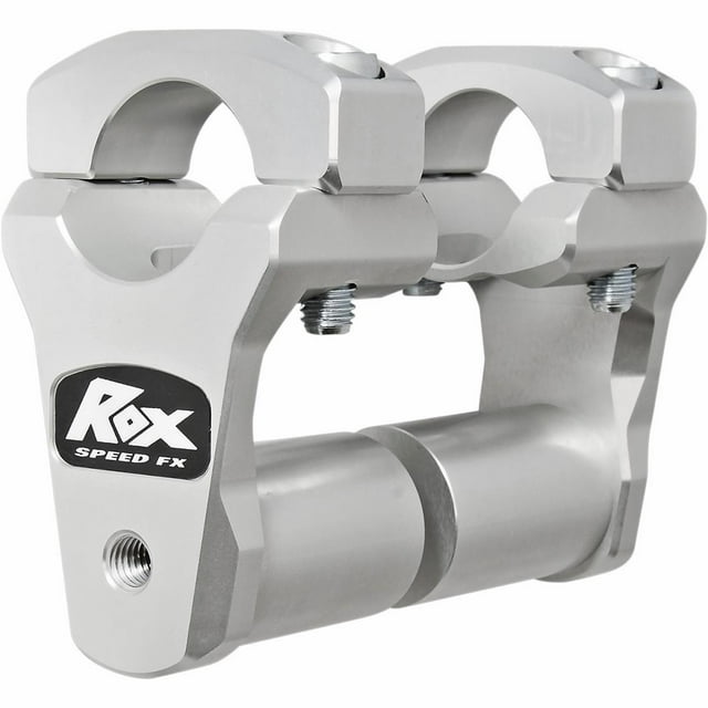 Rox Speed FX Extended Stem 2" Pivoting Bar Riser Matte Silver (1R ...