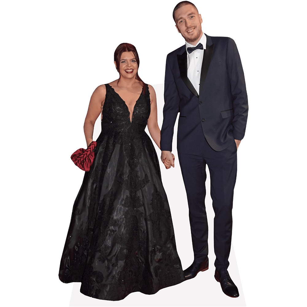 Roxanne Hoyle And Mark Hoyle (Duo) Mini Celebrity Cutout Standee ...