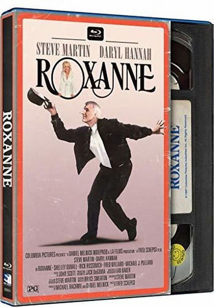 Roxanne Retro Vhs Packaging Blu Ray Mill Creek Comedy Walmart
