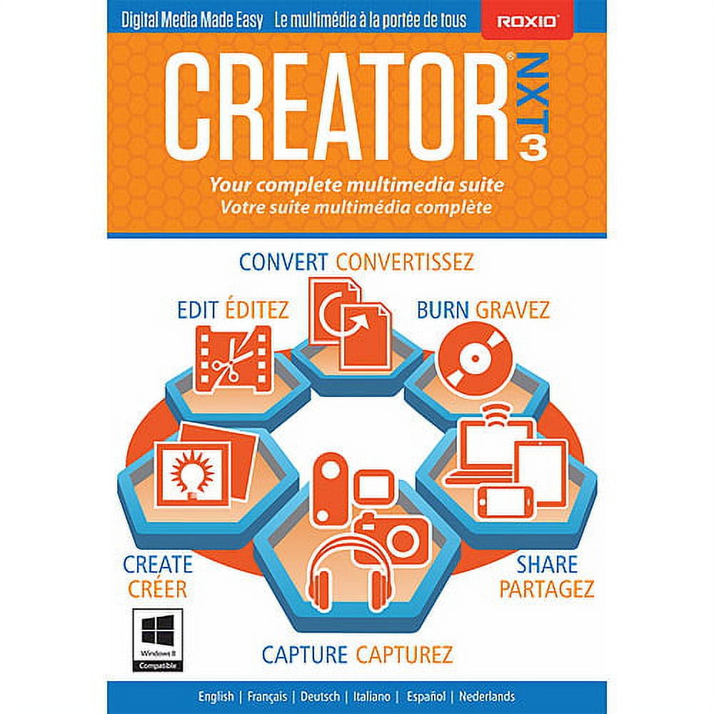 Roxio Rcrnxt3promlrt Creator Nxt 3 Pro M - Walmart.com