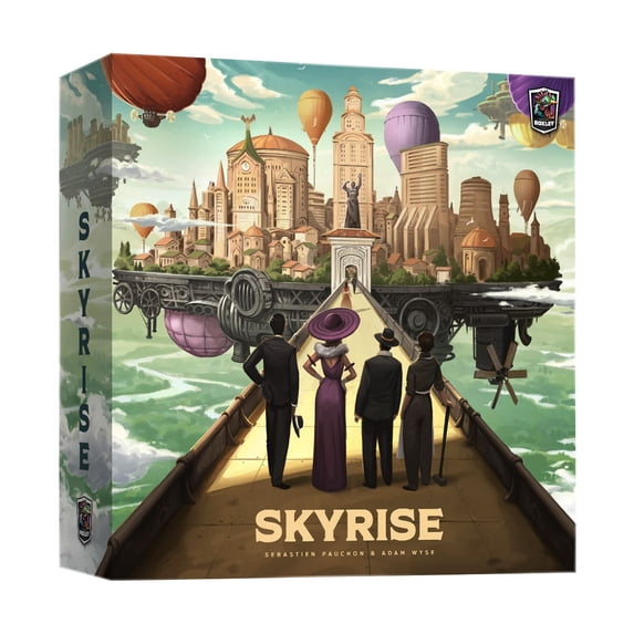 Roxley Games, Skyrise Board Game, Spatial Auction, 2-4 Players, Ages 14 ...