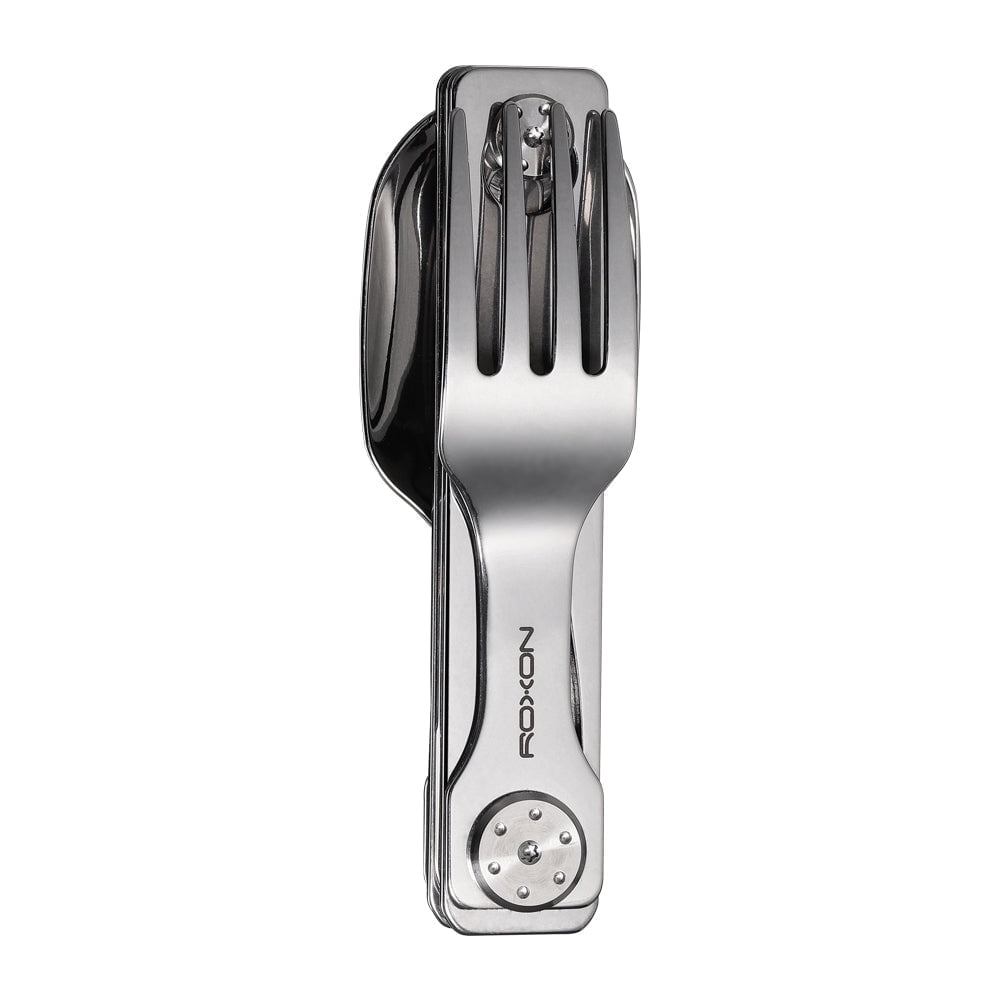 Roxon Outdoor 3-in-1 Camping Utensils Detachable Cutlery Multitool ...