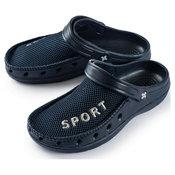 Rubber Clogs for Men Women and Kids in Black for Garden and Indoor Use