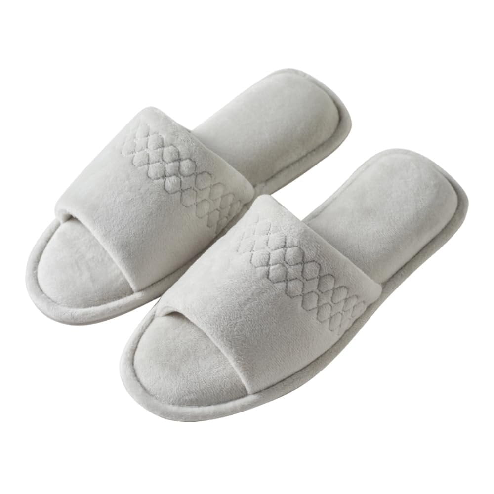 Roxoni Women Coral Fleece Slippers - Unique Cotton Filled Top, Soft and ...