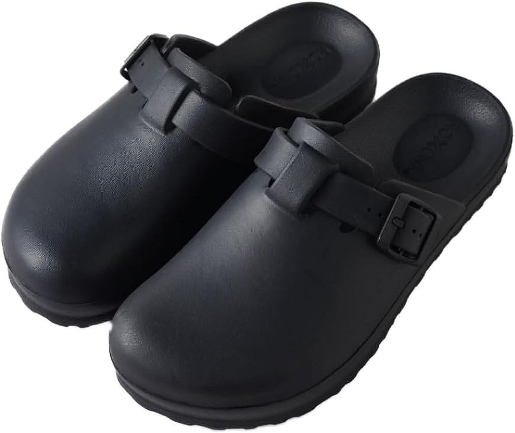 Roxoni Women's Clogs with Adjustable Buckle, Antislip Sole, Mules ...