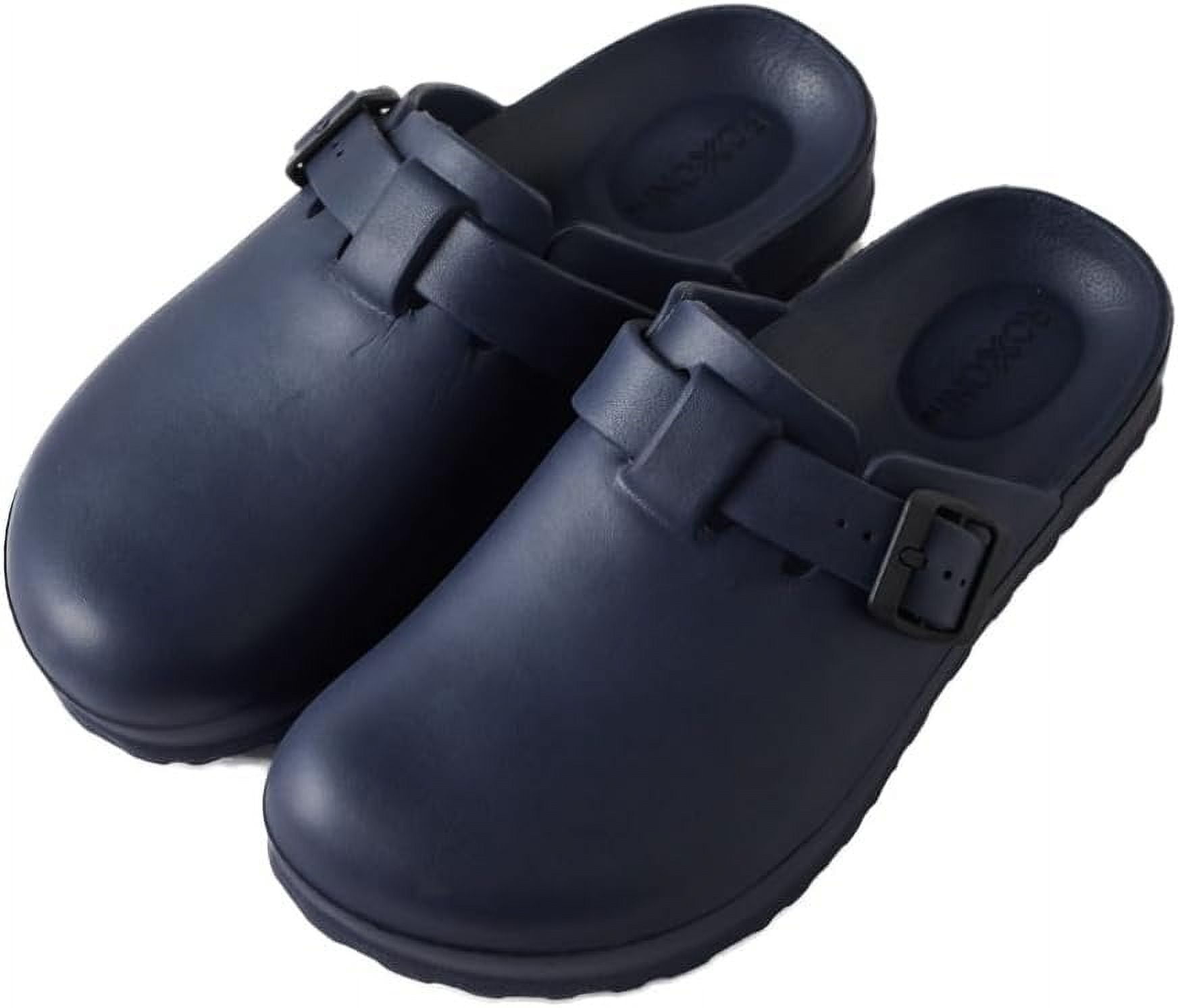 Roxoni Women's Clogs with Adjustable Buckle, Antislip Sole, Mules ...