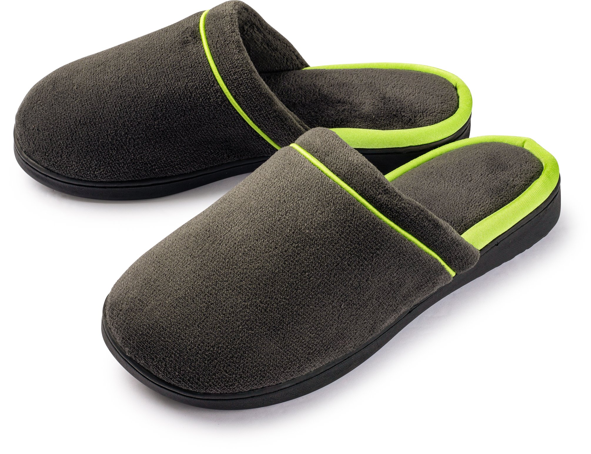Roxoni Women's Terry Slip On Memory Foam Slippers -sizes 6 to 11.5 ...